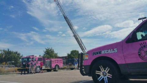 Pink Fire Trucks - The Garland Rowlett Messenger